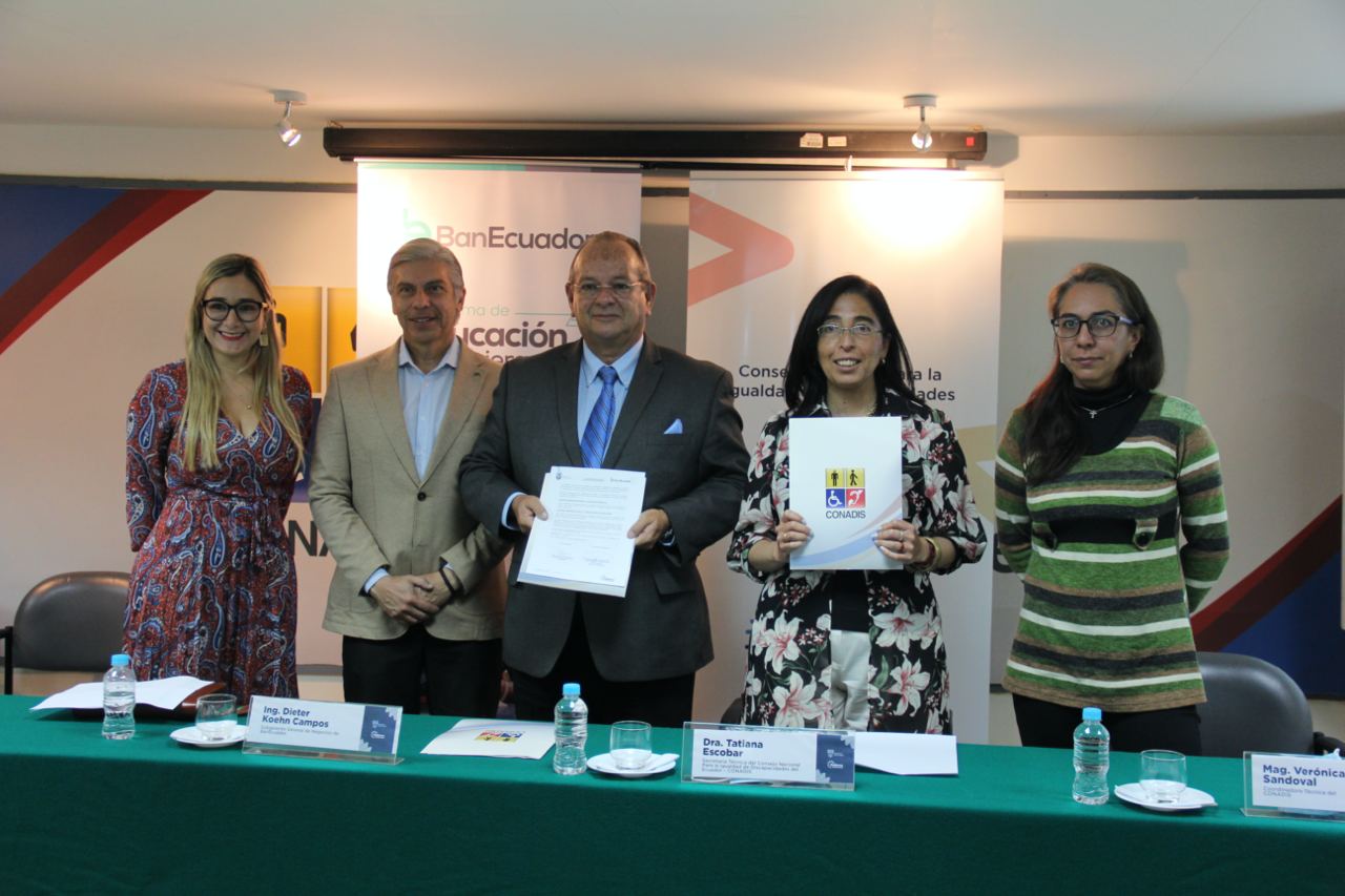 BANECUADOR B.P FIRMA CONVENIO CON EL CONSEJO NACIONAL PARA LA IGUALDAD ... BANECUADOR B.P FIRMA CONVENIO CON EL CONSEJO NACIONAL PARA LA IGUALDAD ...